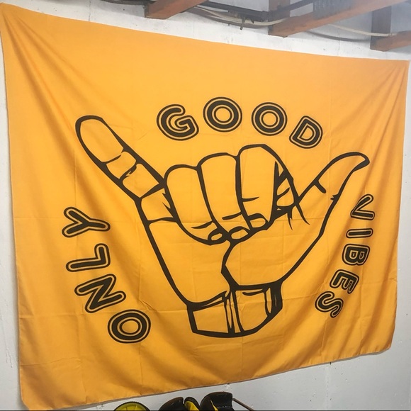 Wall Decor | Good Vibes Only Banner Flag | Poshmark